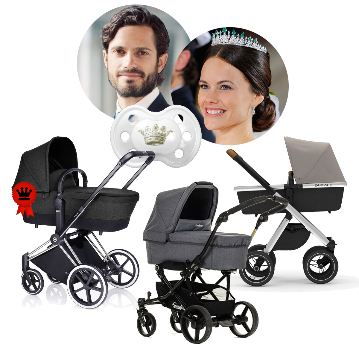 Victoria, Carl Philip & Madeleine - kungliga barnvagnar! - Allt Om ...